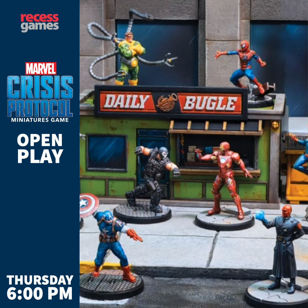 Marvel Crisis Protocol Open Play - Recess Games LLC