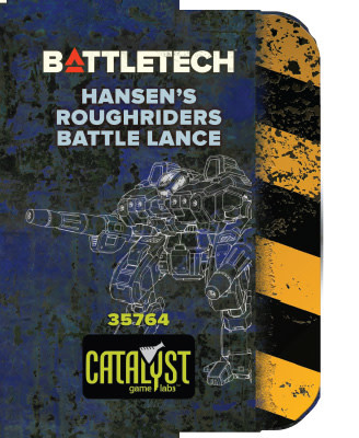 BattleTech: Miniature Force Pack - Hansens Roughriders Battle Lance ...
