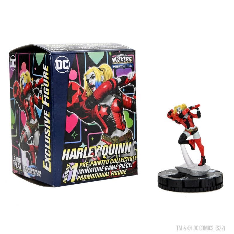Heroclix Harley Quinn 2022 Exclusive Figure - Recess Games LLC