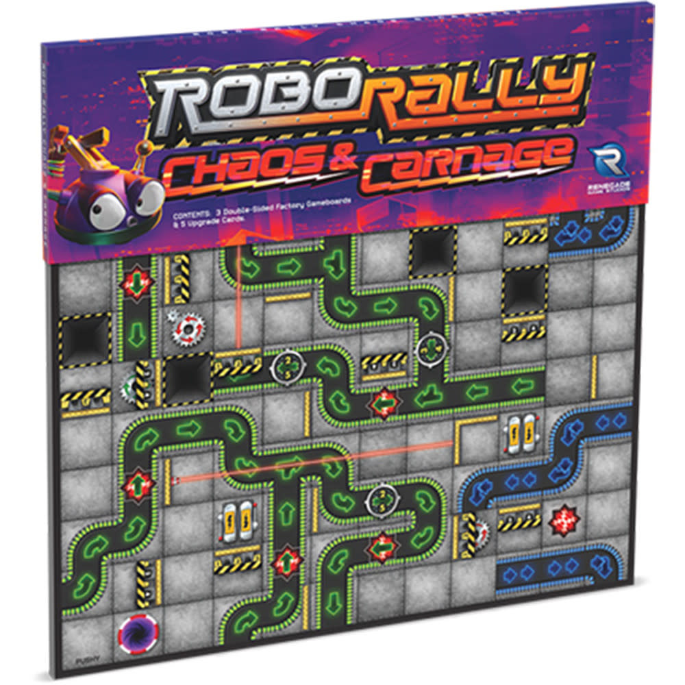 Robo Rally Chaos & Carnage Expansion - Recess Games LLC