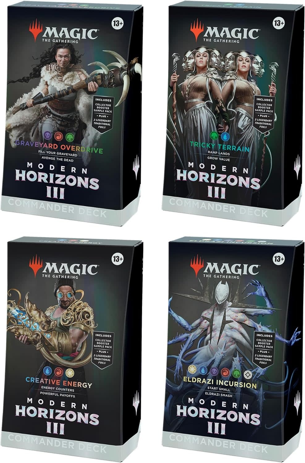 MTG Modern Horizons 3 Commander Deck Display - Recess Games LLC