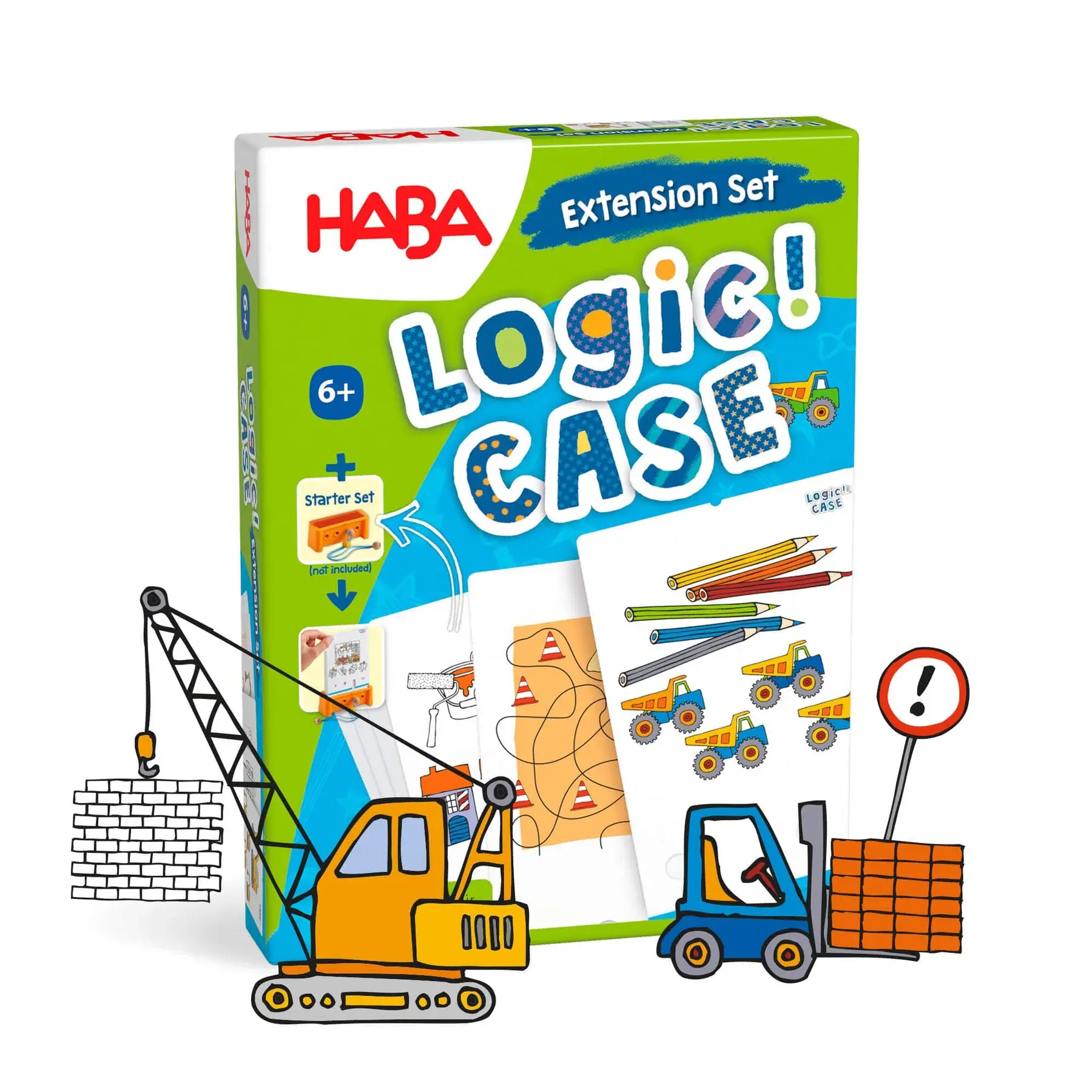 Logic! CASE Expansion Set Construction Site - Recess Games LLC
