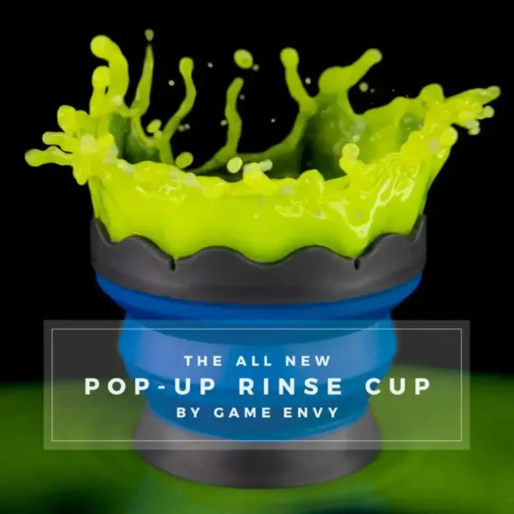 All New Pop-Up Rinse Cup Blue - Recess Games LLC