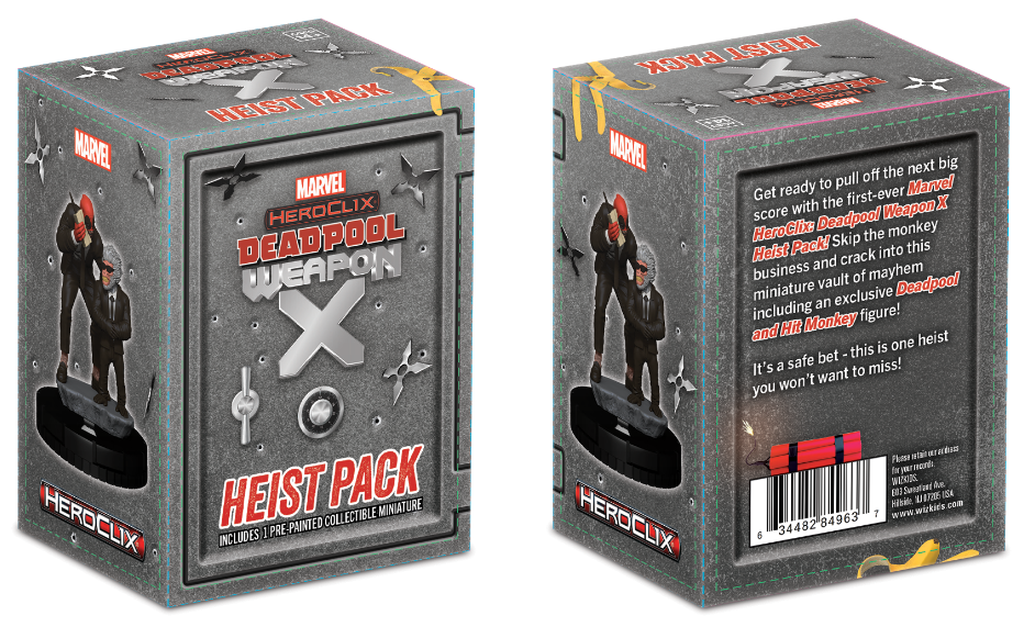 Marvel HeroClix: Deadpool and Hit-Monkey Heist Pack - Recess Games LLC