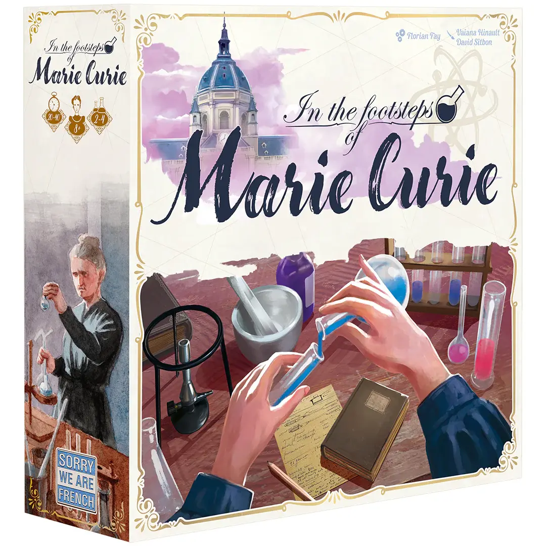 In The Footsteps of Marie Curie - Recess Games LLC
