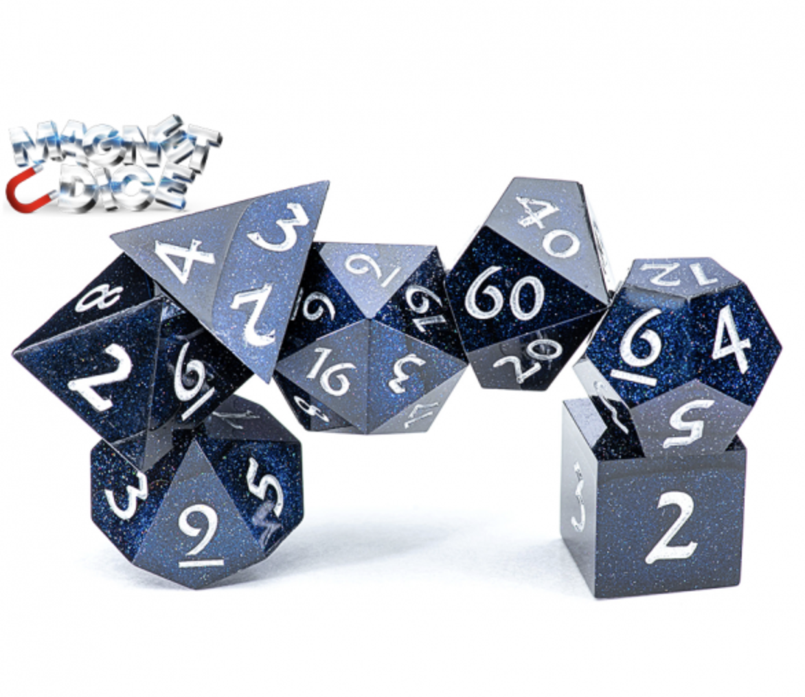 Magnet Dice (7 Polyhedral Dice Set) - Recess Games LLC
