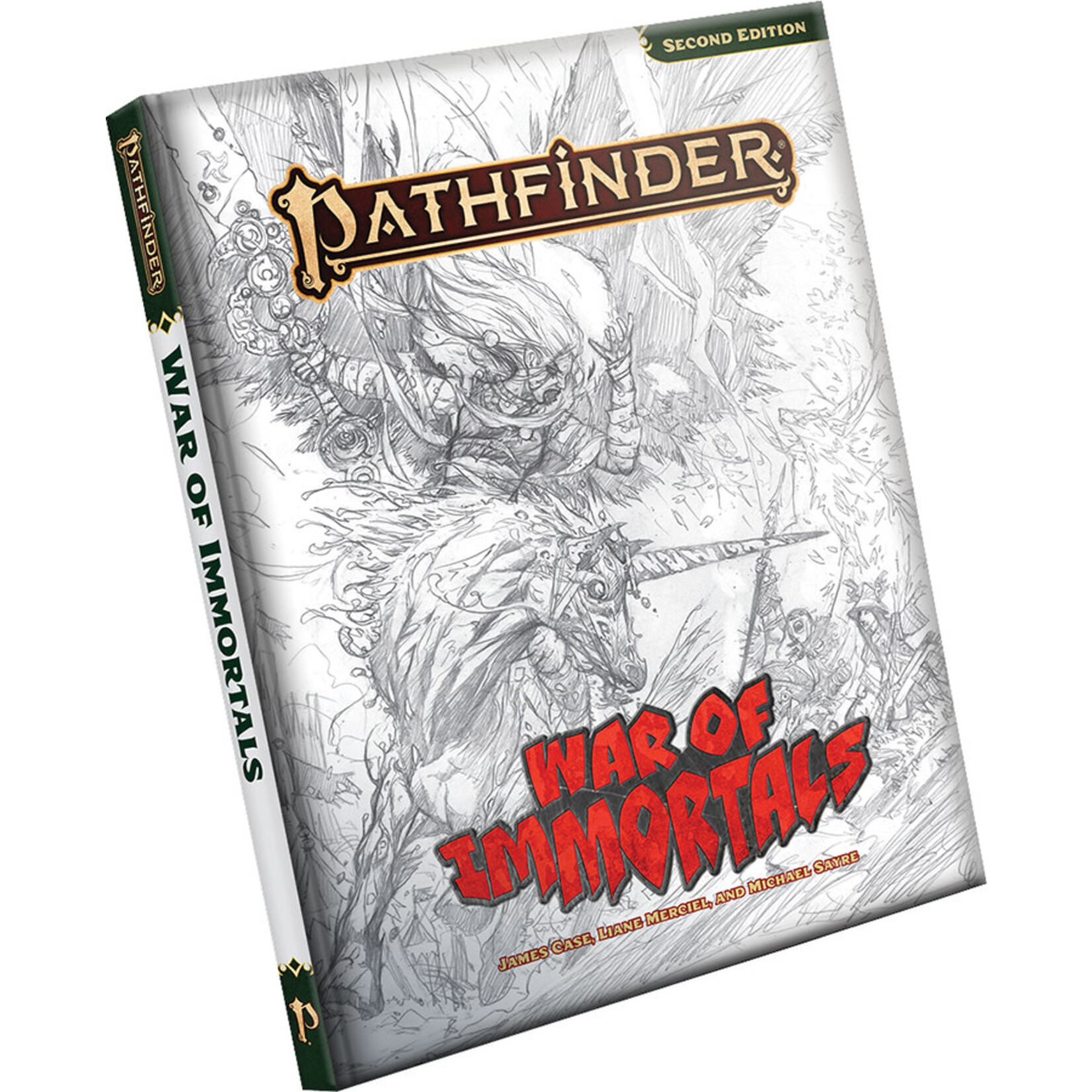 Pathfinder RPG: War of Immortals (Sketch) - Recess Games LLC