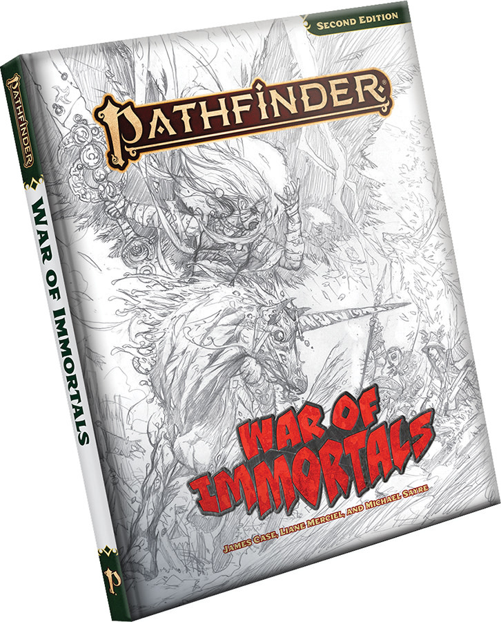 Pathfinder RPG: War of Immortals (Sketch) - Recess Games LLC