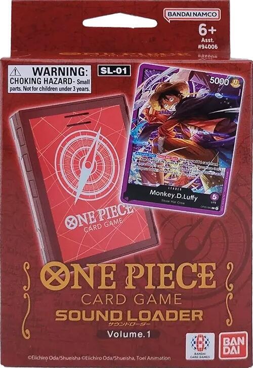 One Piece Sound Loader Vol 1 Monkey D Luffy - Recess Games LLC