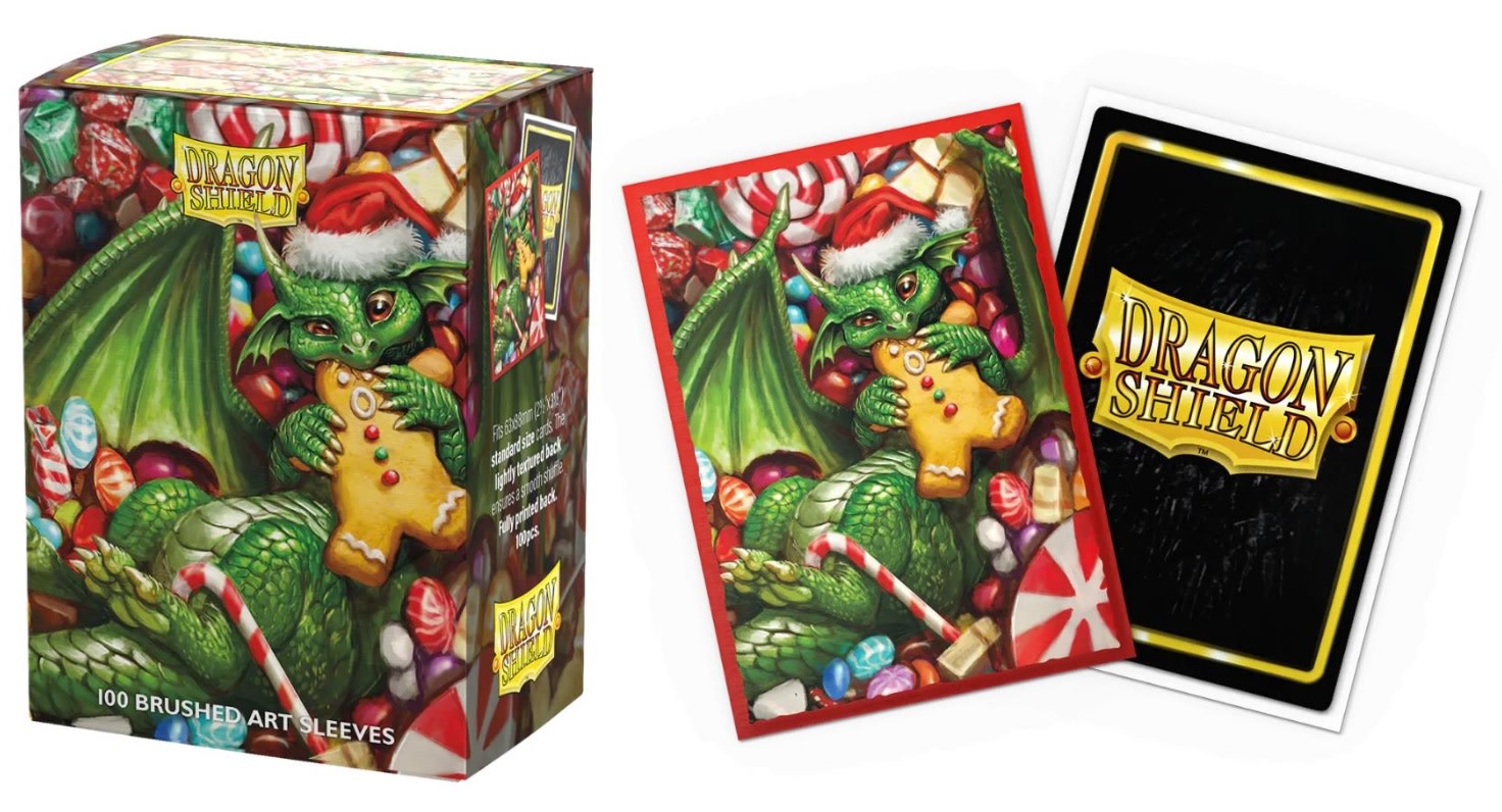 Dragon Shields Brushed Art Christmas 2024 (100) - Recess Games LLC