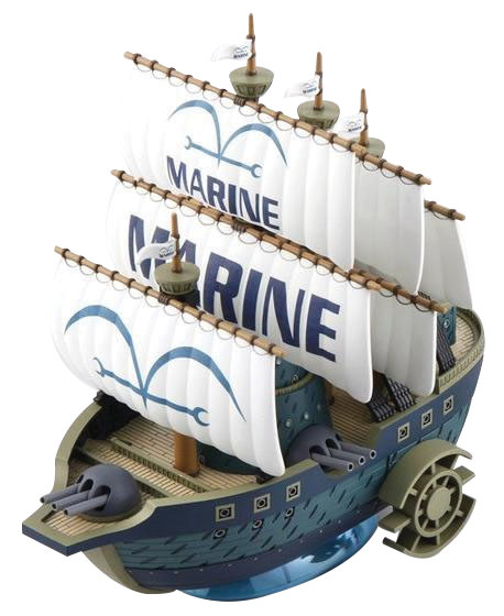 One Piece Grand Ship Model Kit #007 Marine Ship - Recess Games LLC