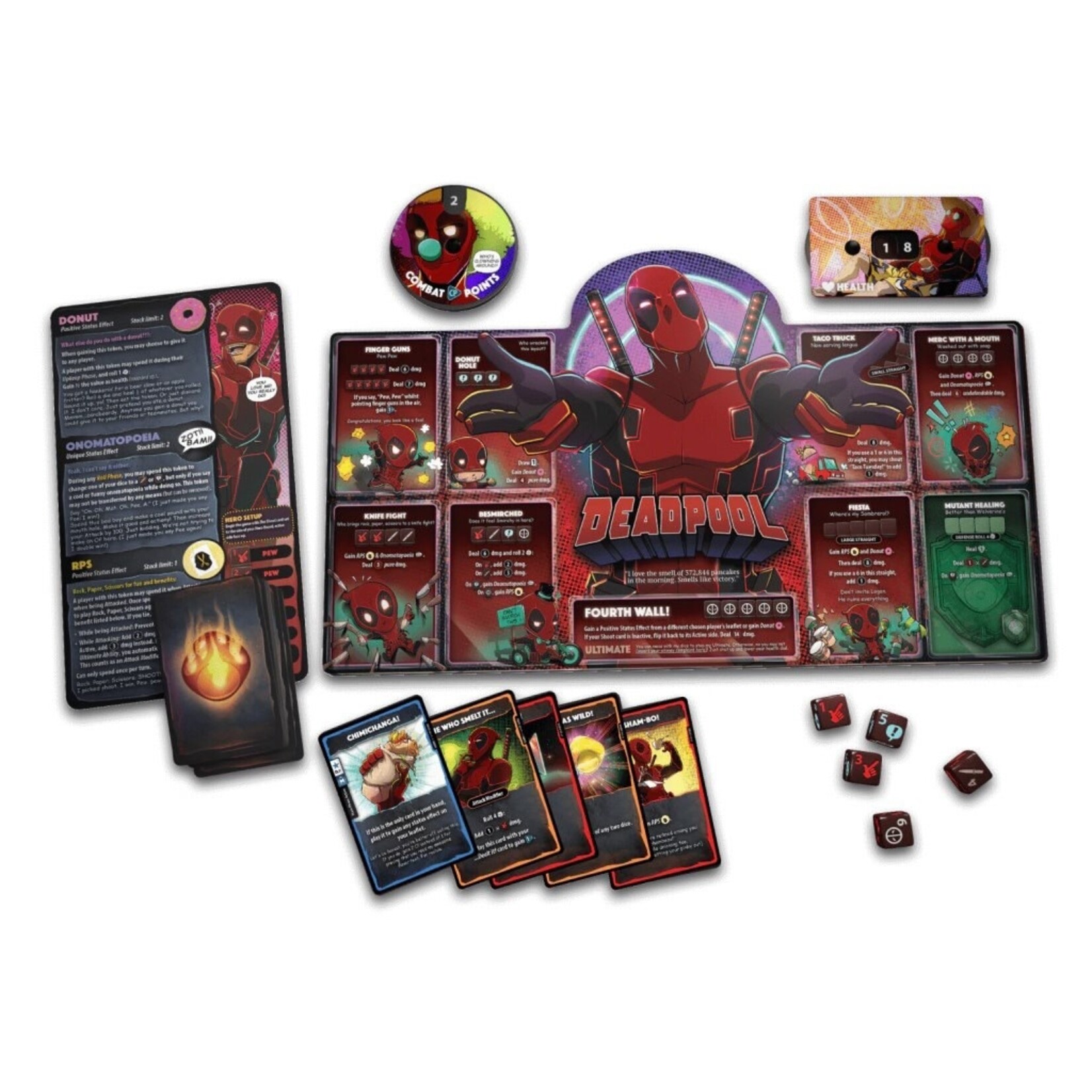 Marvel Dice Throne: Deadpool "Deluxe" Expansion - Recess Games LLC