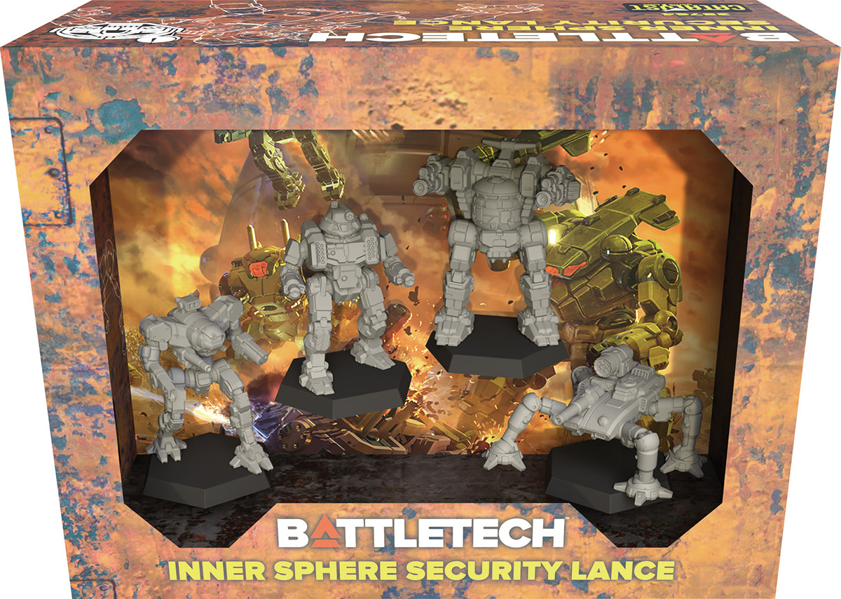 BattleTech: Mercenaries Force Pack - Inner Sphere Security Lance ...