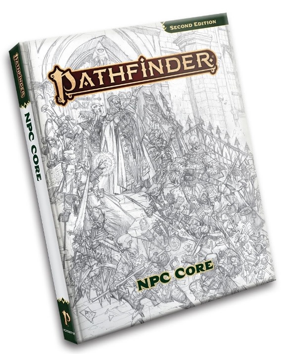Pathfinder RPG: NPC Core Hardcover (Sketch) - Recess Games LLC