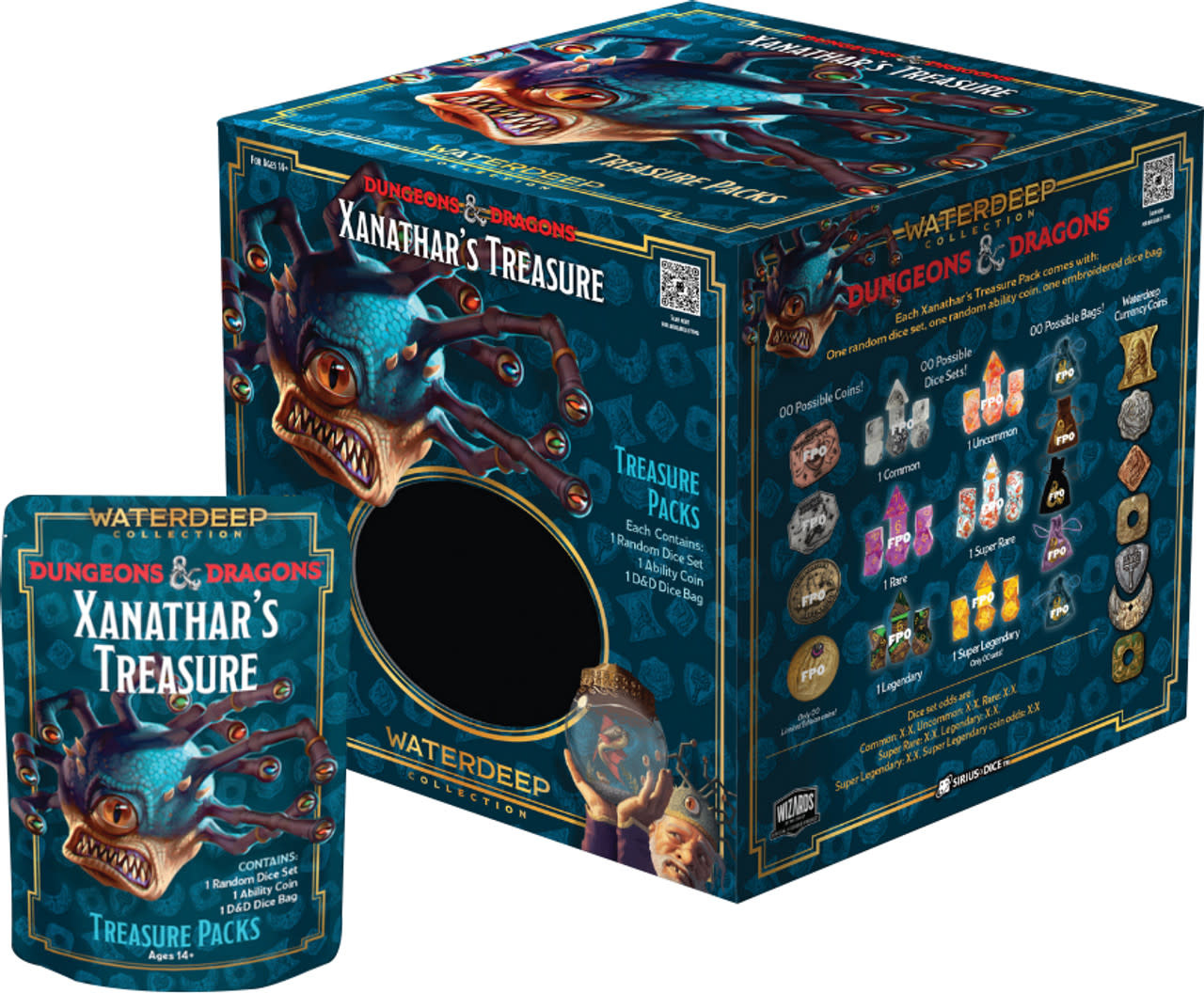 Dungeons & Dragons Xanthar's Treasure Blind Bag - Recess Games LLC