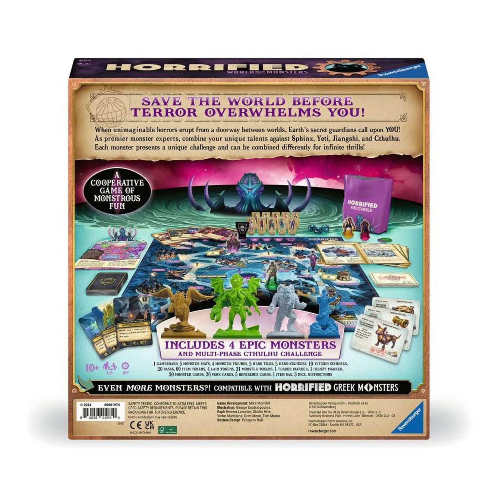 Horrified: World of Monsters - Recess Games LLC