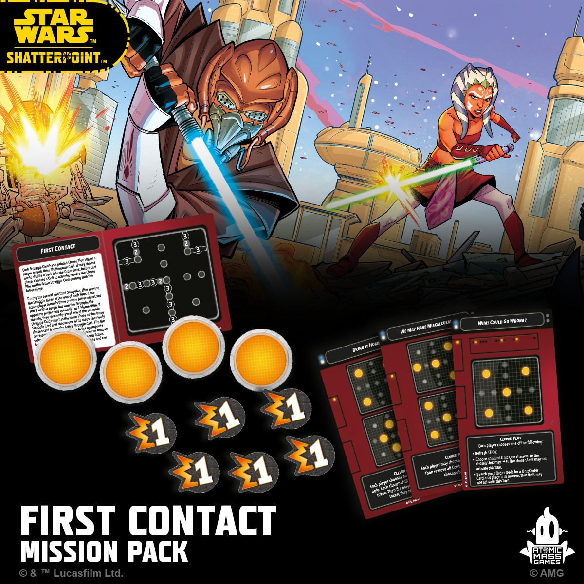Star Wars Shatterpoint First Contact Mission Pack - Recess Games LLC