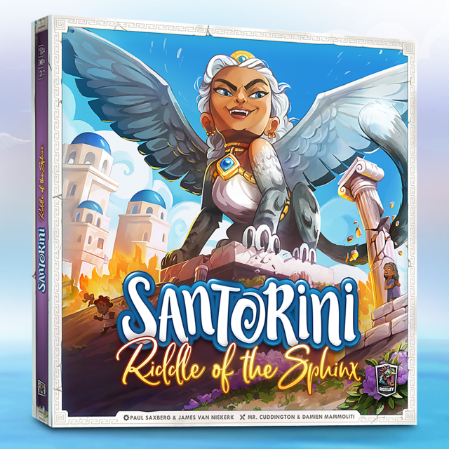 Roxley Games Santorini Riddle of the Sphinx Deluxe - Synth Cards ...