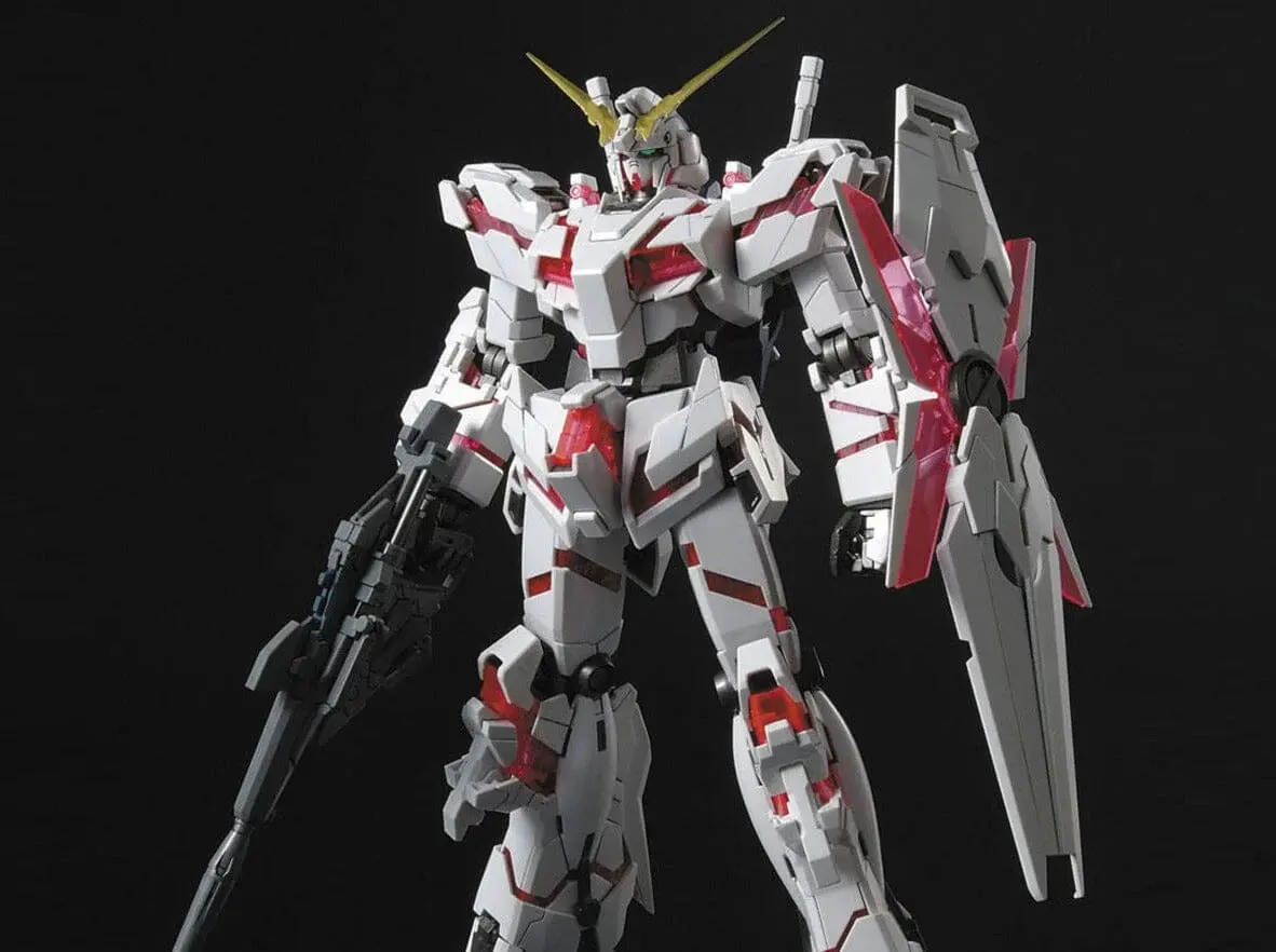 Gunpla: Master Grade - Gundam UC, Unicorn Gundam HD COLOR + MS CAGE ...