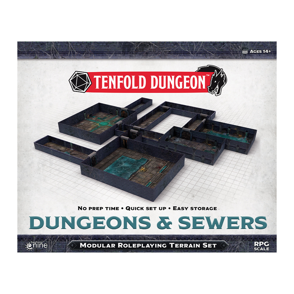 Tenfold Dungeons Dungeons & Sewers - Recess Games LLC