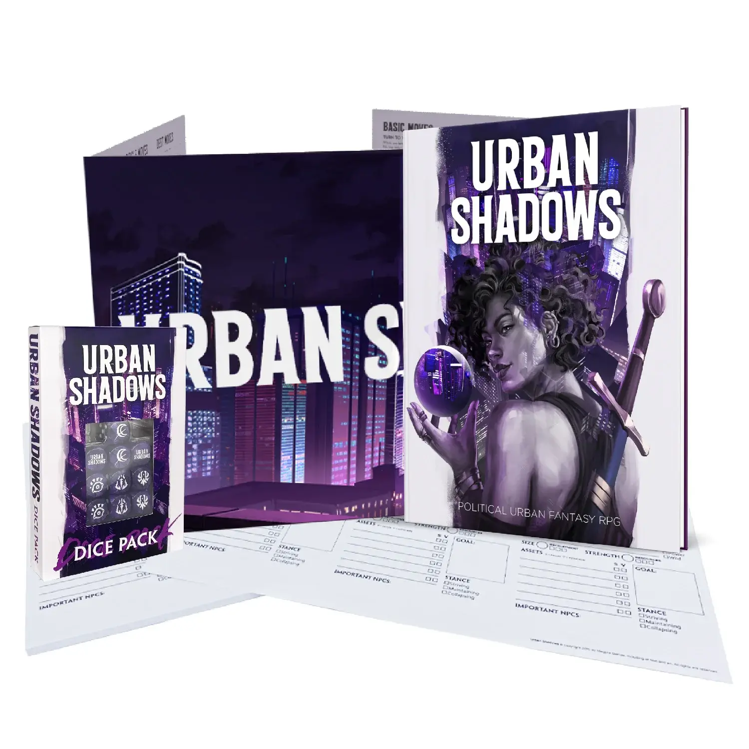 Urban Shadows RPG Standard Bundle - Recess Games LLC