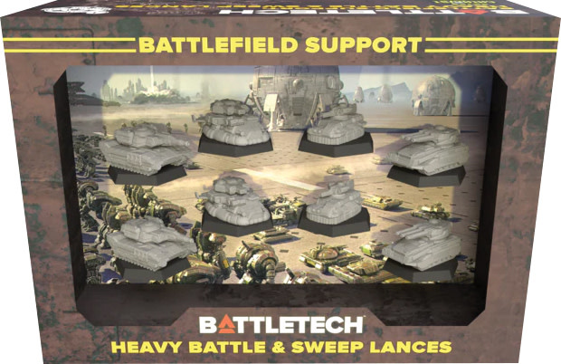BattleTech: Mercenaries ForcePack - Battlefield Support Heavy Battle ...
