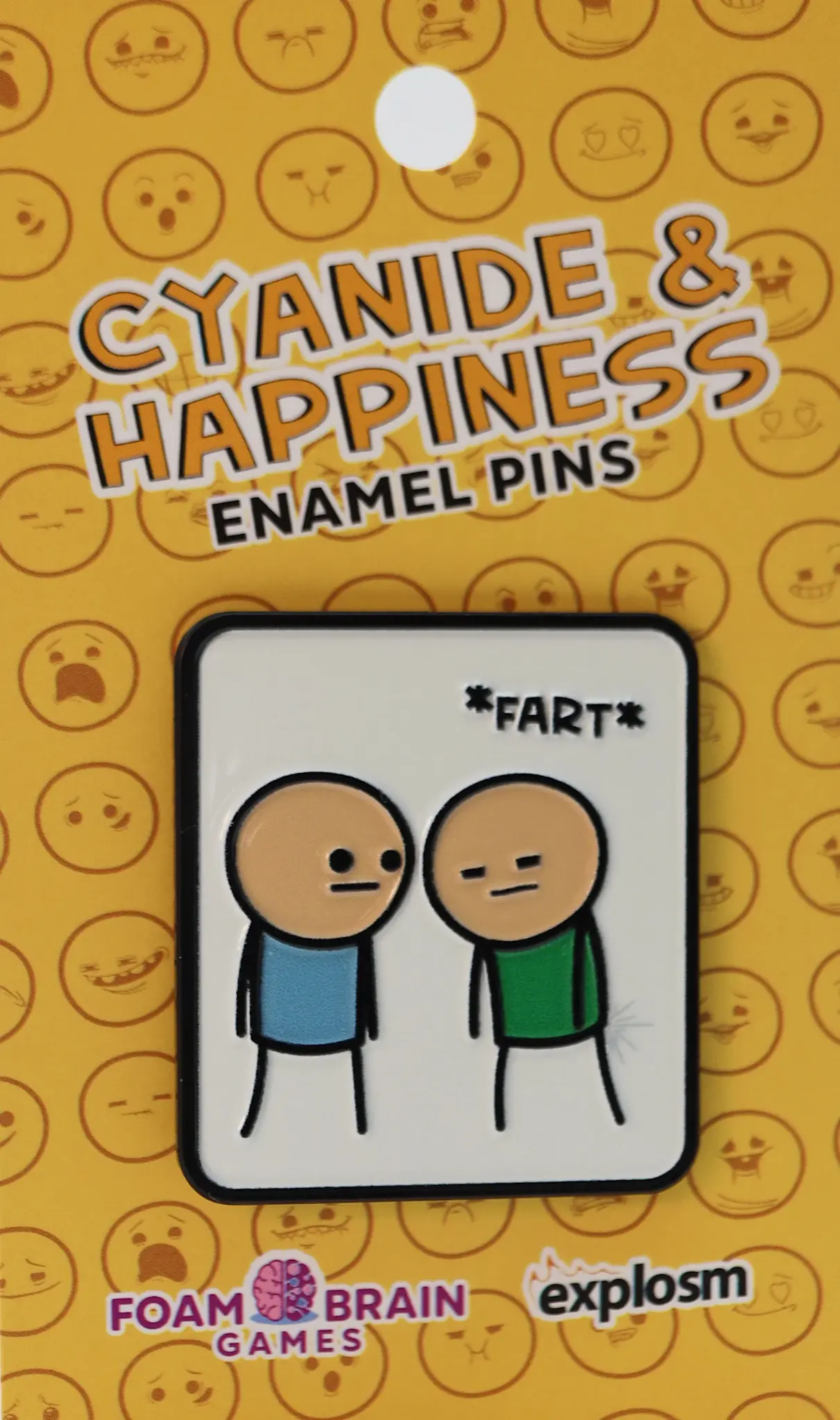 Cyanide & Happiness Pin Series 1: Fart - Recess Games LLC
