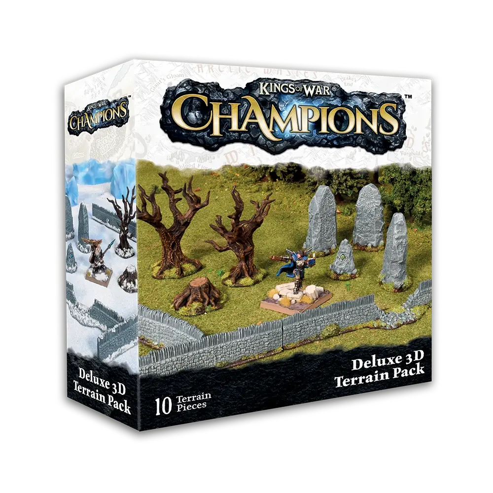 Kings of War Champions Deluxe 3D Terrain Pack - Recess Games LLC
