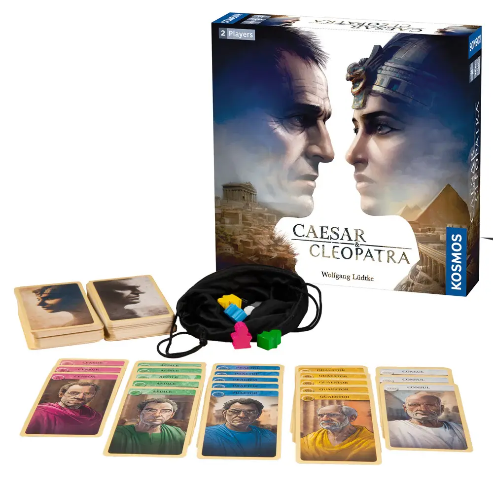 Caesar & Cleopatra - Recess Games LLC