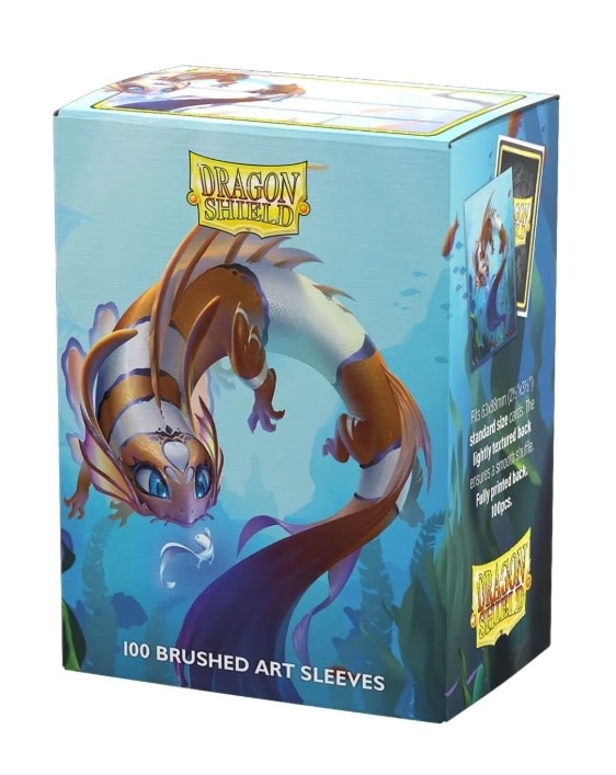 Dragon Shields Brushed Art The Cinderfin (100) - Recess Games LLC