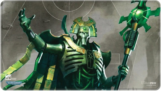 Warhammer 40K: Necron Codex Aligned Playmat - Stitched - Recess Games LLC