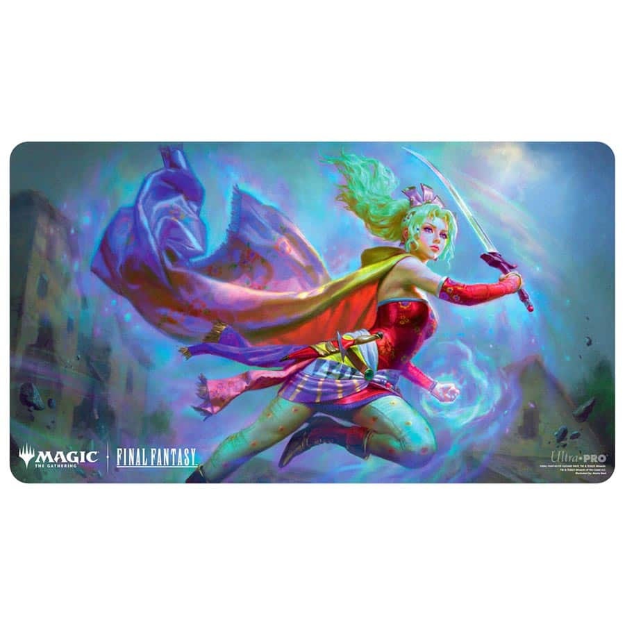 MTG Final Fantasy Playmat Commander C Terra, Herald of Hope - Recess ...