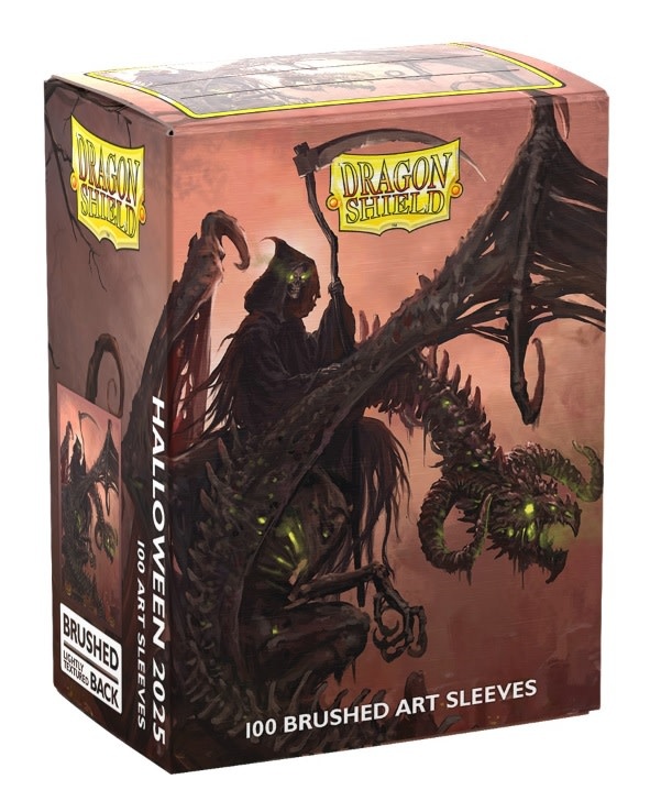 Dragon Shields Brushed Art Halloween 2025 (100) - Recess Games LLC