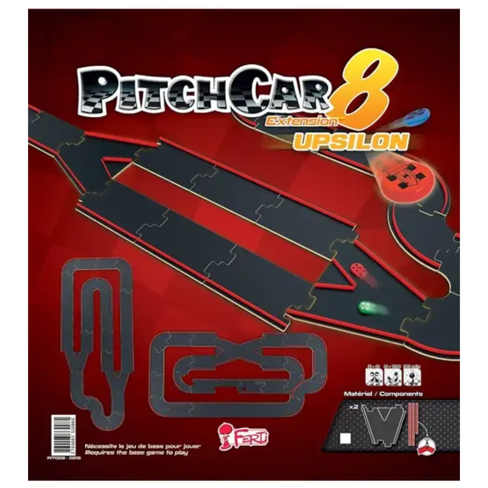 PitchCar E8 Upsilon - Recess Games LLC