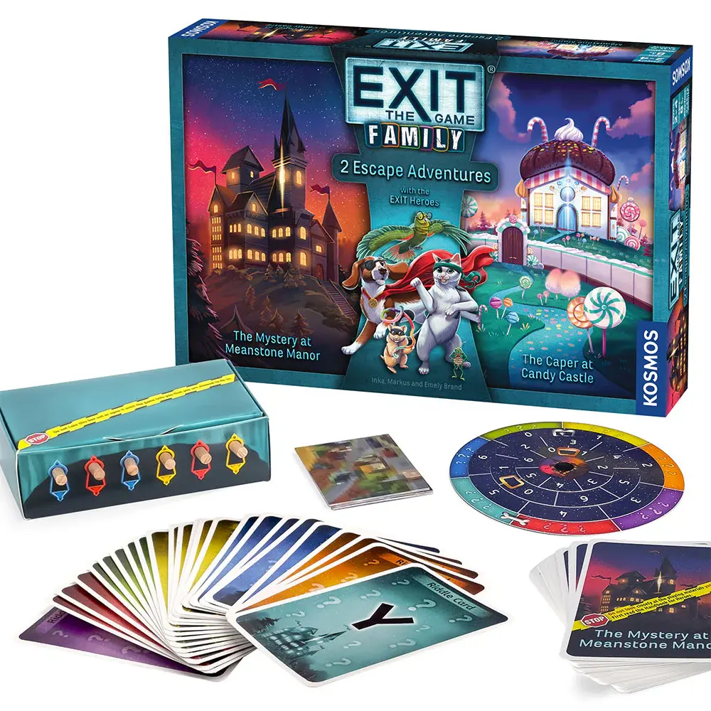 EXIT Family 2 Escape Adventures - Recess Games LLC