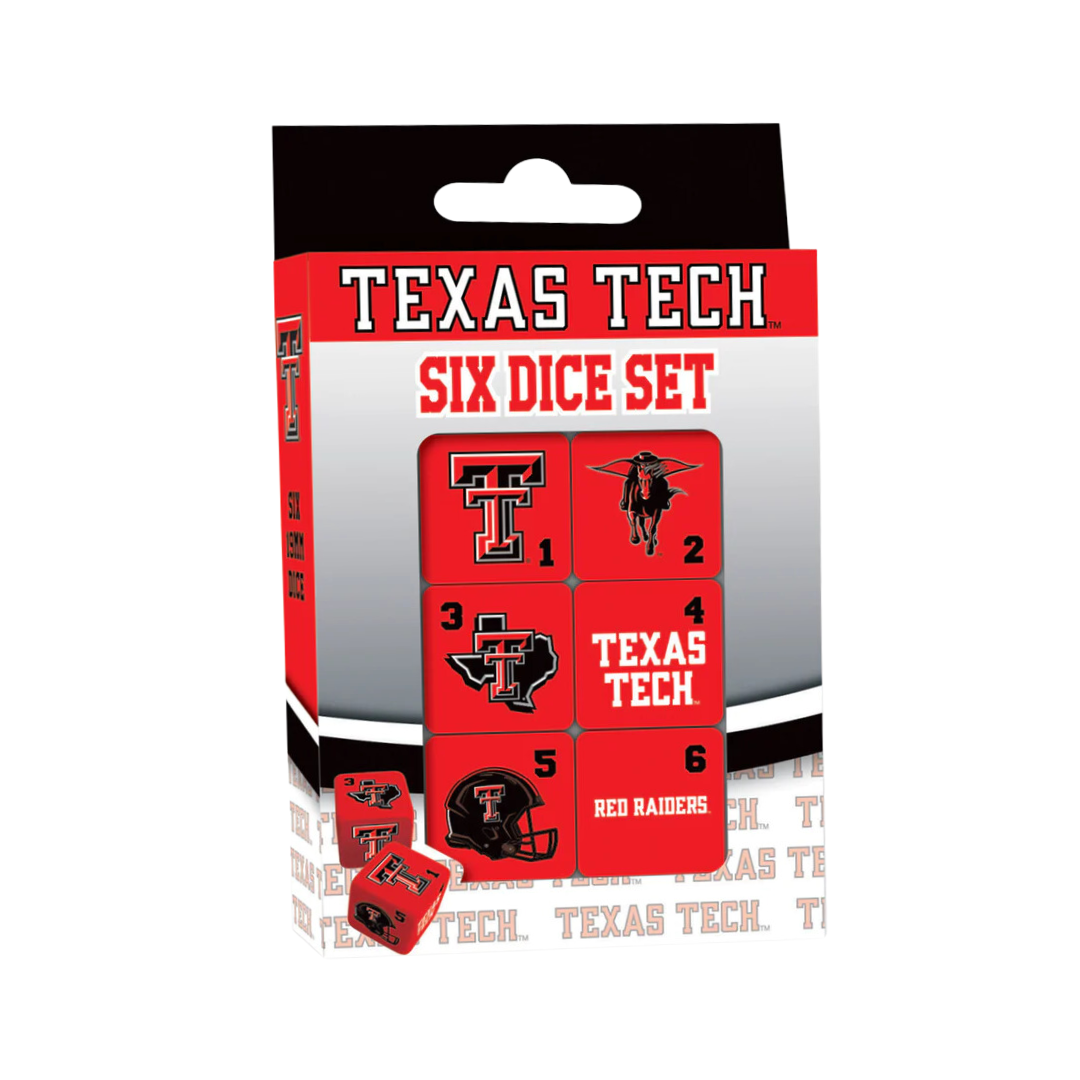 College Six Dice Set - The Matador