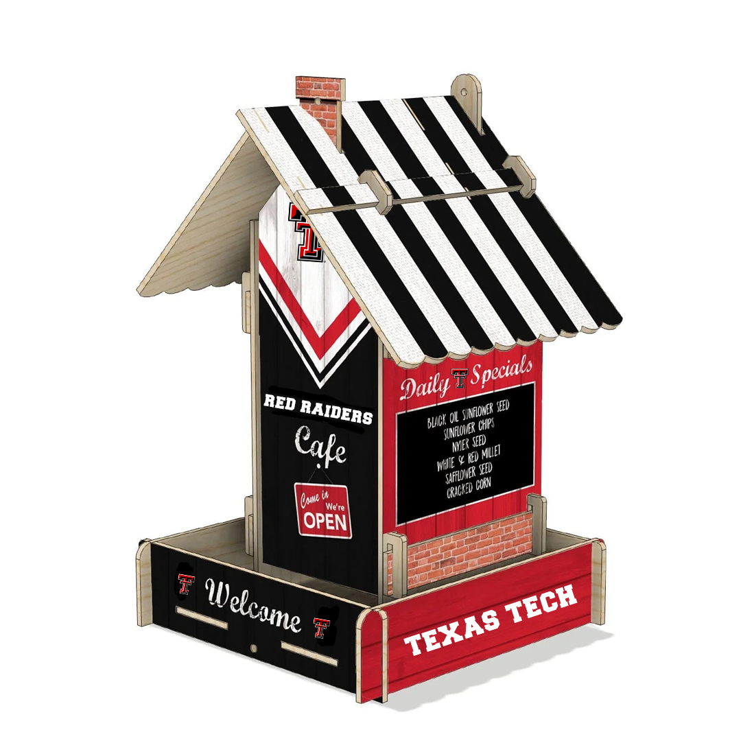 Build It Red Raider Cafe Bird Feeder - The Matador