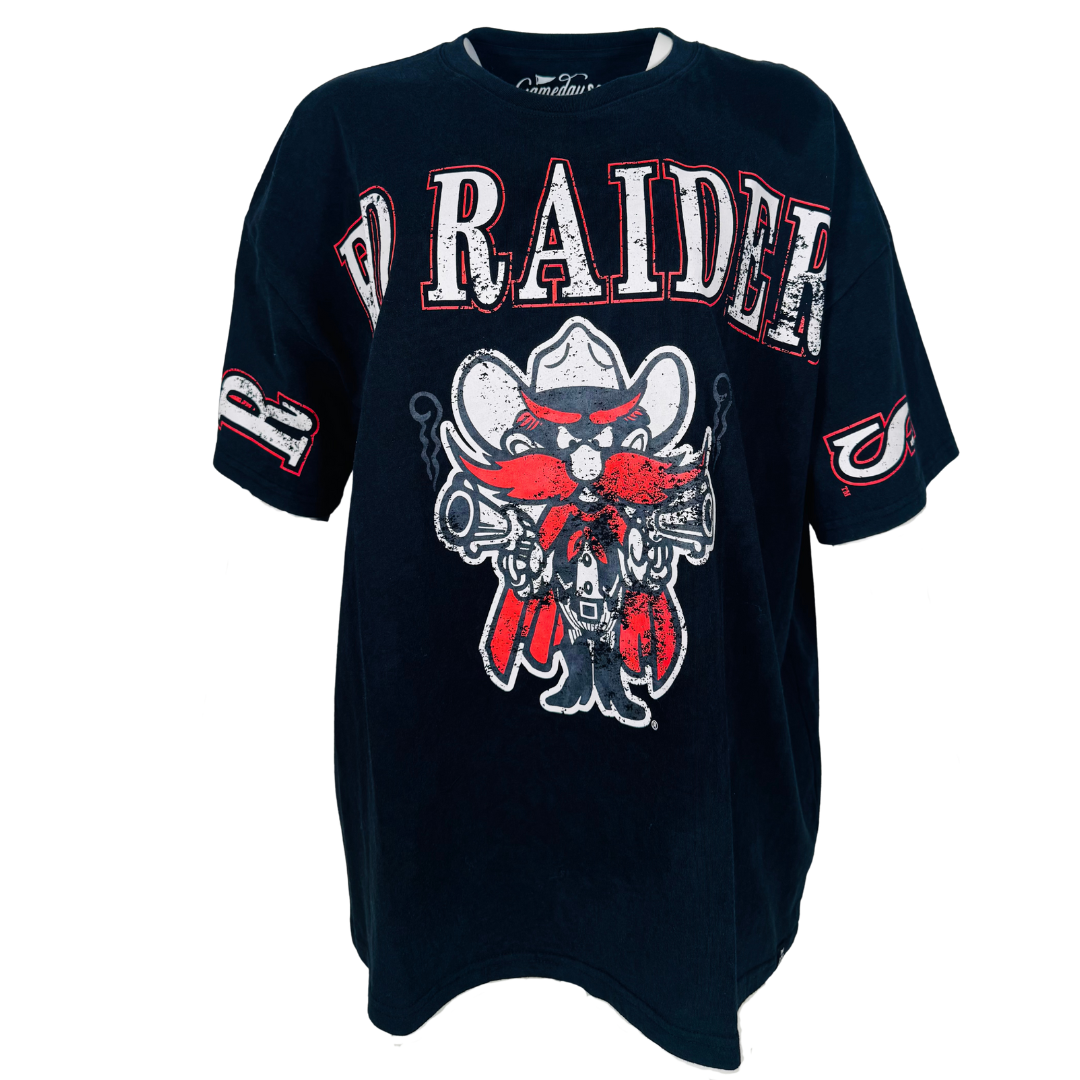 Texas Tech Raider Red Oversized Tee - The Matador