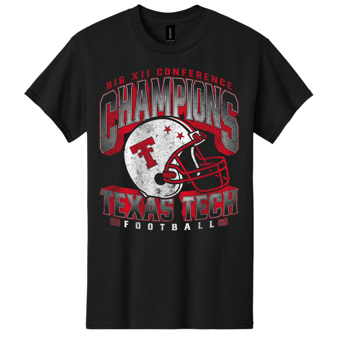 Big 12 Championship Helmet Short Sleeve Tee - The Matador