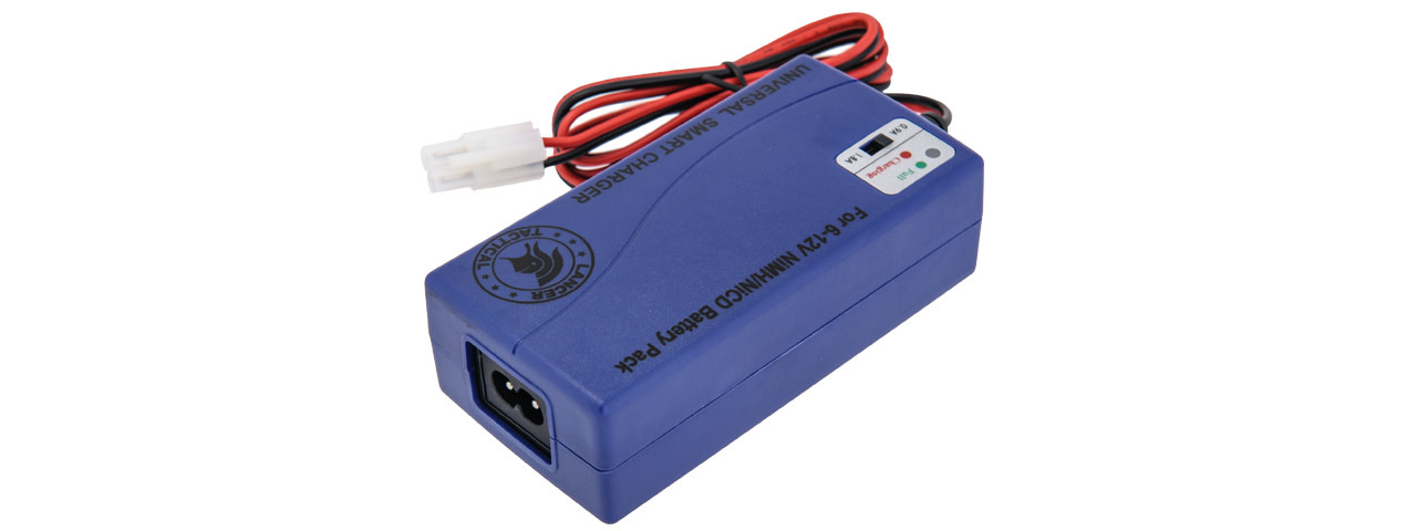 LANCER TACTICAL PREMIUM BATTERY SMART CHARGER FOR 6-12V NIMH/NICD - US ...