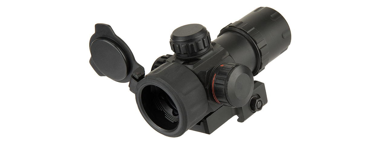 LANCER TACTICAL QD RED DOT ADJUSTABLE DOT SIGHT (BLACK) - US Airsoft, Inc.