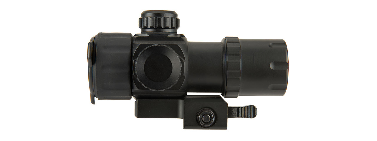 LANCER TACTICAL QD RED DOT ADJUSTABLE DOT SIGHT (BLACK) - US Airsoft, Inc.