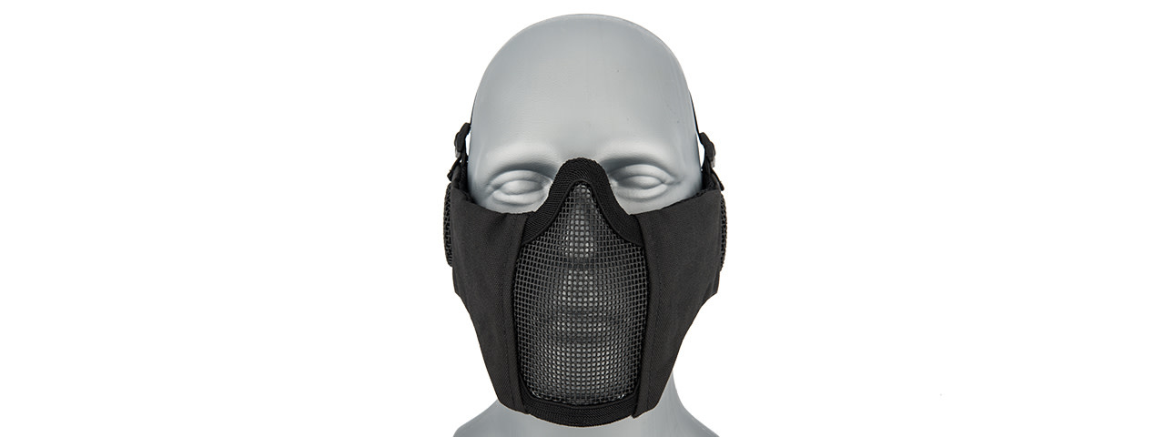 Lancer Tactical TACTICAL ELITE FACE AND EAR PROTECTIVE MASK (BLACK ...
