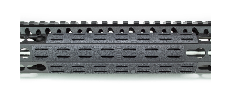 BCM­® GUNFIGHTER KEYMOD™ RAIL PANEL KIT, 5.5-INCH FIVE PACK (BLACK ...