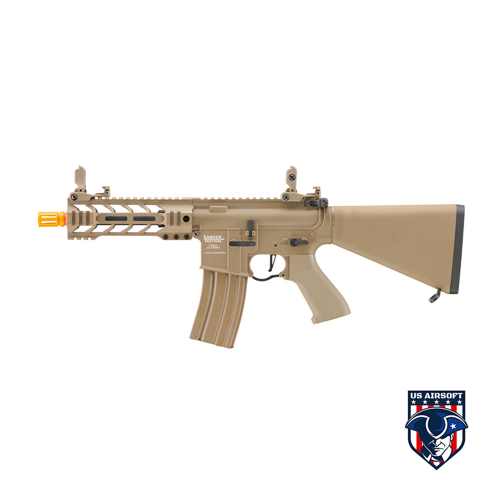 Lancer Tactical Proline 7" M-LOK Battle Hawk Airsoft AEG w/ Stubby ...
