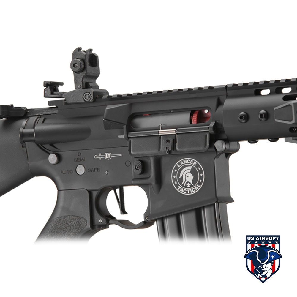 Lancer Tactical Proline 7" M-LOK Battle Hawk Airsoft AEG w/ Stubby ...