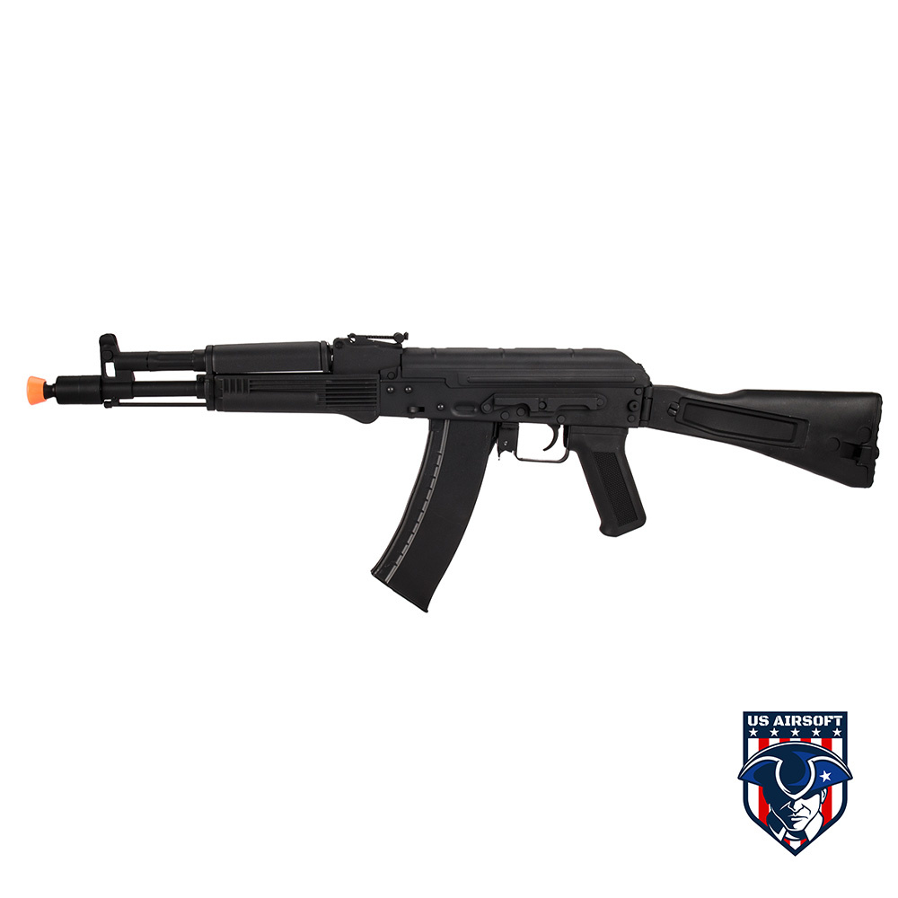 Lancer Tactical AK-Series AK-105 AEG Airsoft Rifle w/ Foldable Stock ...