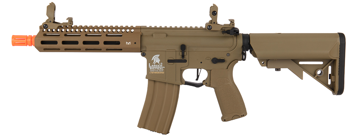 Lancer Tactical LT-32TA8-G2-E 8" Hybrid Gen 2 M4 (Tan) - US Airsoft, Inc.