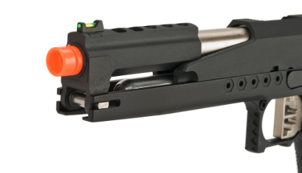 AW Custom HX22 "Gold Standard" IPSC Gas Blowback Airsoft Pistol (Color ...