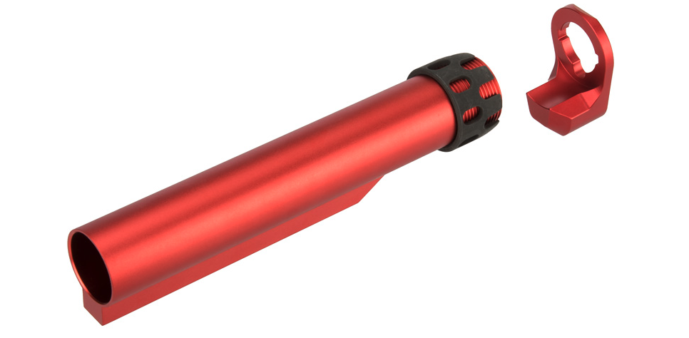 Lancer Tactical Buffer Tube, Extended End Plate, and Enhanced Castle ...